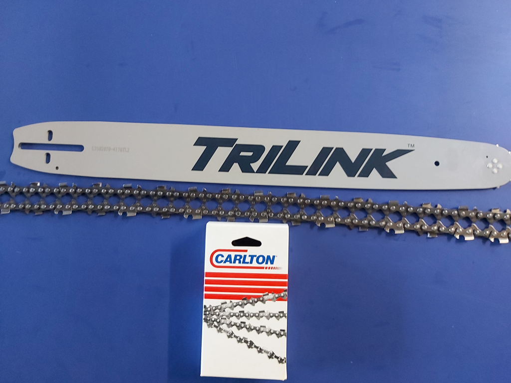 20 inch TRI LINK Bar & Carlton Chain, Echo CS6702, 6700, McCulloch PM60 ...