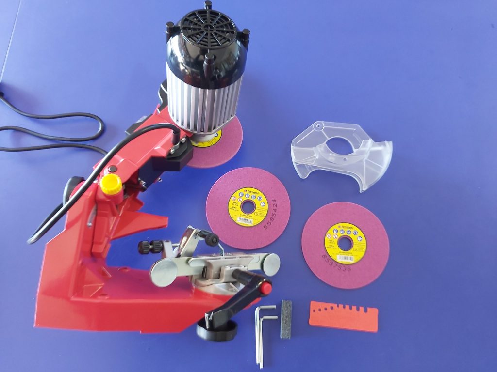 Tecomec Jolly Star Chain Grinder *Sharpens all types of chainsaw Chains ...