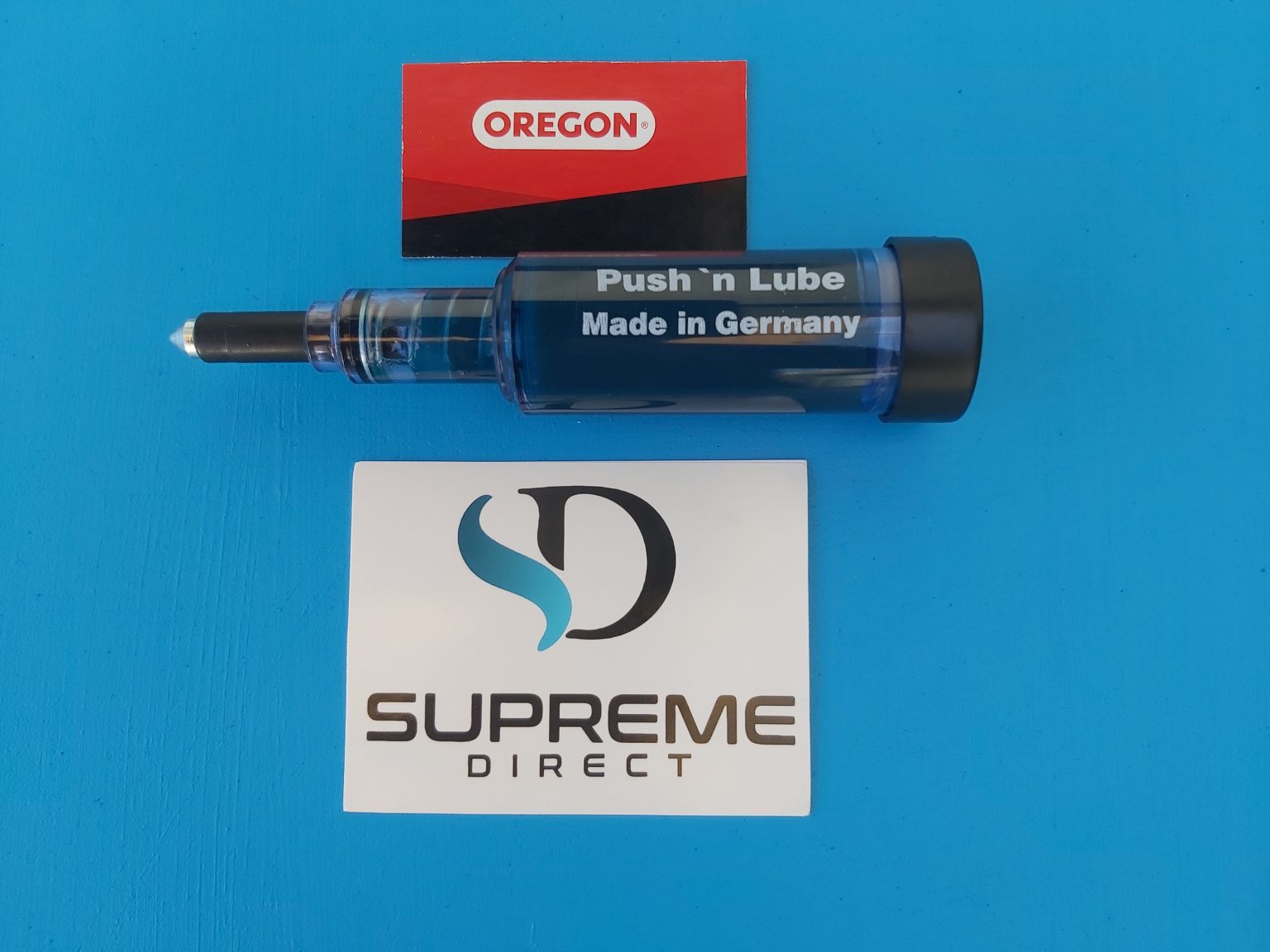 Oregon Grease Gun *Works on all different Saws, Brush Cutters* Push ...