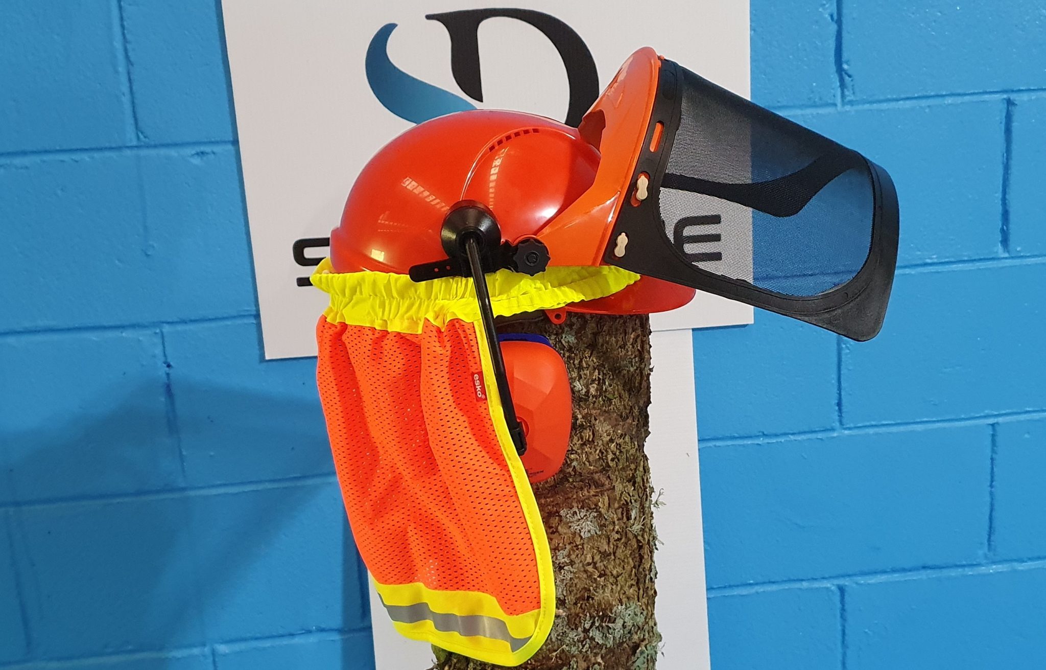 Forestry Helmet Combo *With Neck Protection* Dust, Sun Shield ...