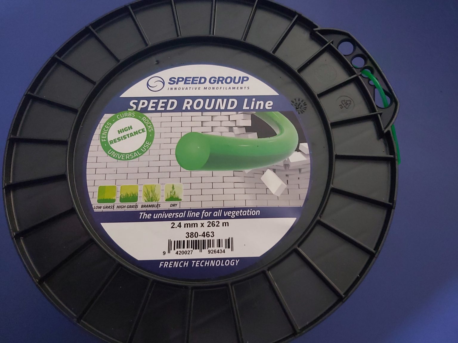 SPEED ROUND 2.4mm, 3lb Roll (262m) *Made in France* - Chainsaw Parts World