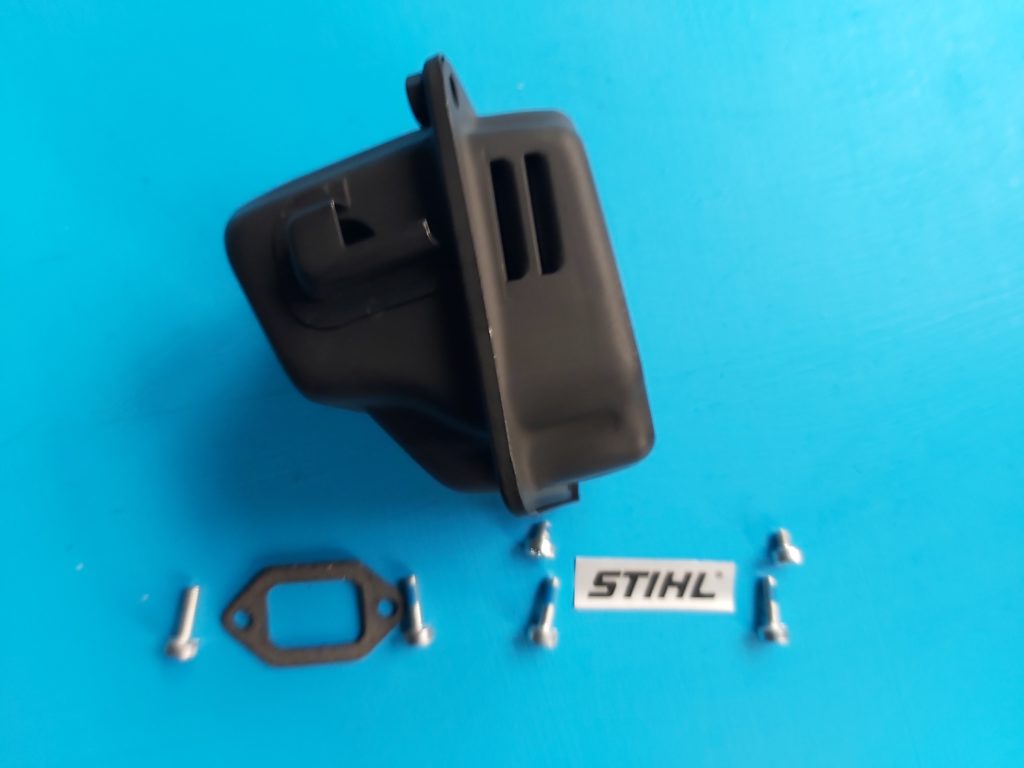 STIHL 038, MS380, MS381 Muffler Assembly with all Mounting Bolts ...