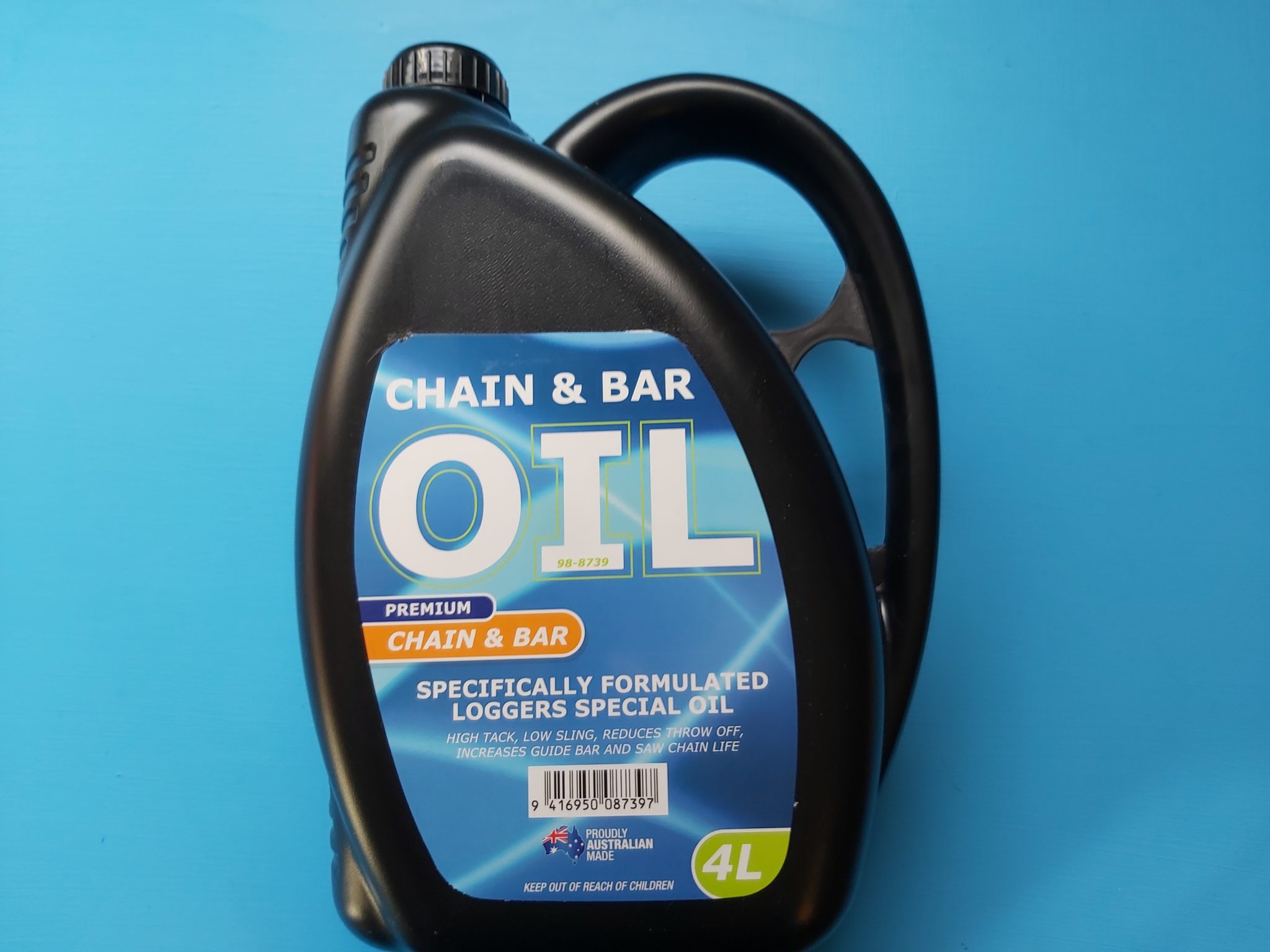 4 Litre BAR OIL *HIGH TACK, LOW SLING* Oil - Chainsaw Parts World