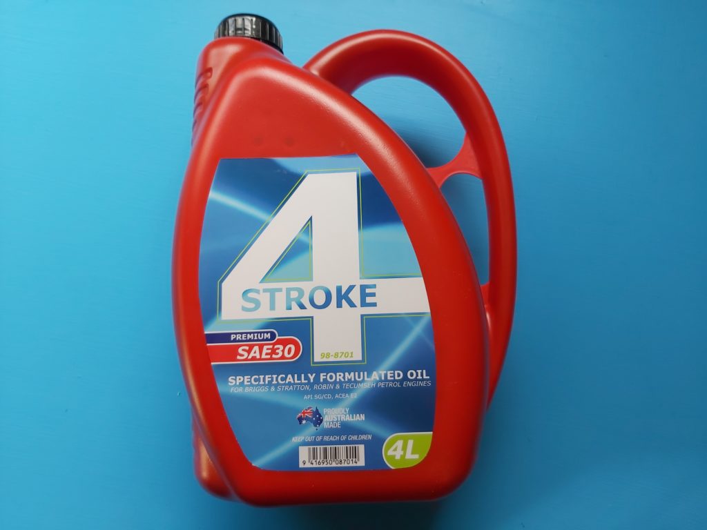 4 Litre SAE30 Engine OIL *Semi-Synthetic* BRIGGS, TECUMSEH, ROBIN ...